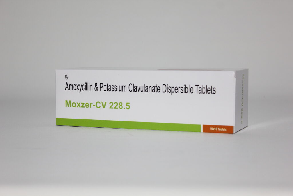 MOXZER – CV 228.5 TAB – Symbiosis Bioscience PVT LTD