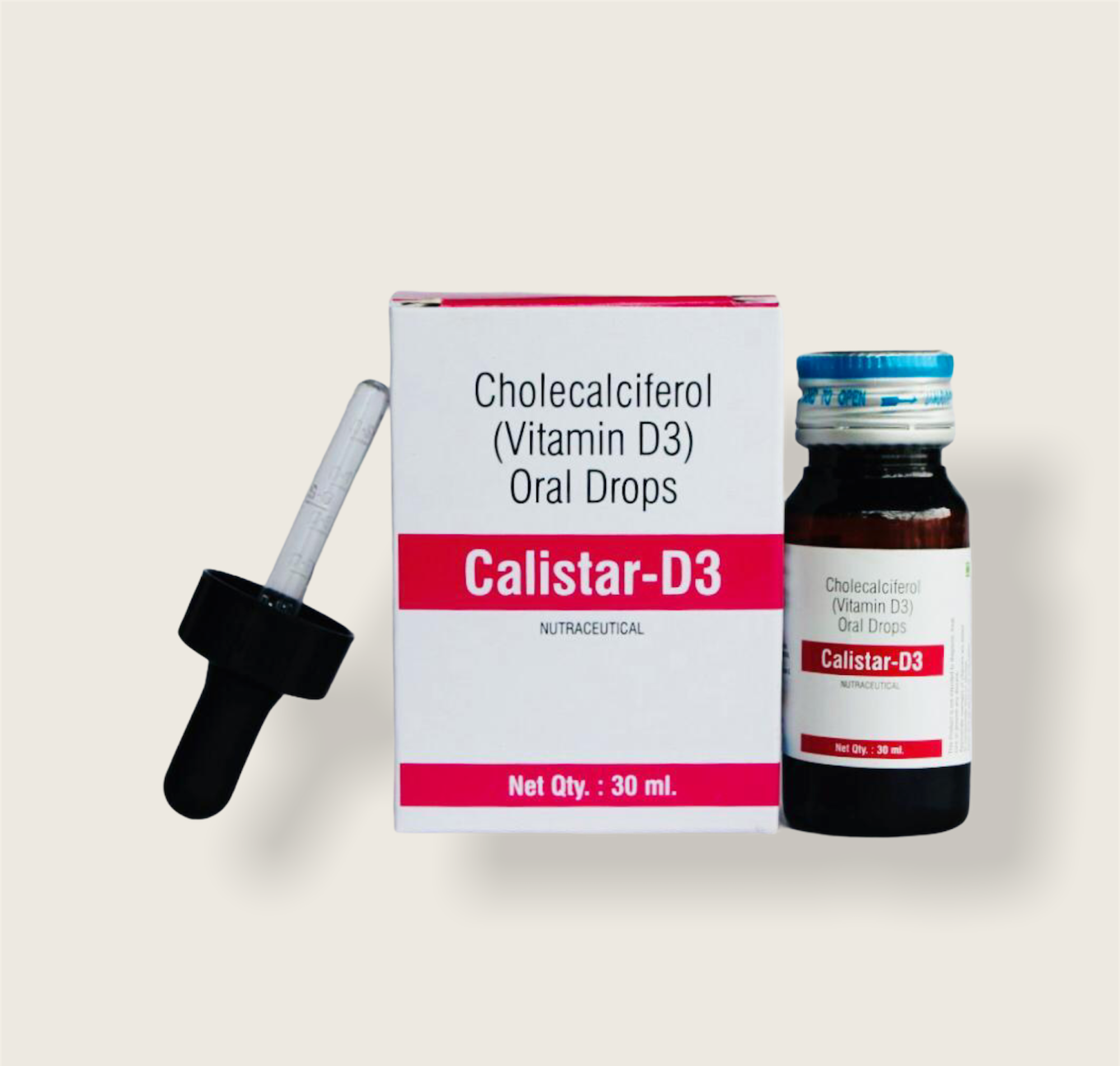 CALISTAR – D3 DROPS – Symbiosis Bioscience PVT LTD