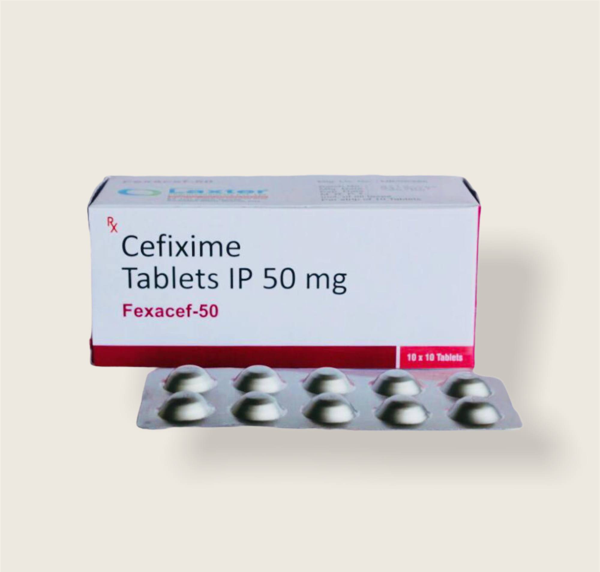 FEXACEF 50 TAB – Symbiosis Bioscience PVT LTD