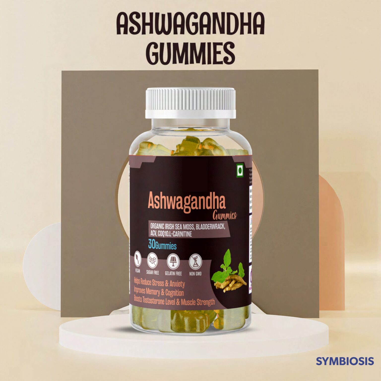 ASHWAGANDHA GUMMIES – Symbiosis Bioscience PVT LTD