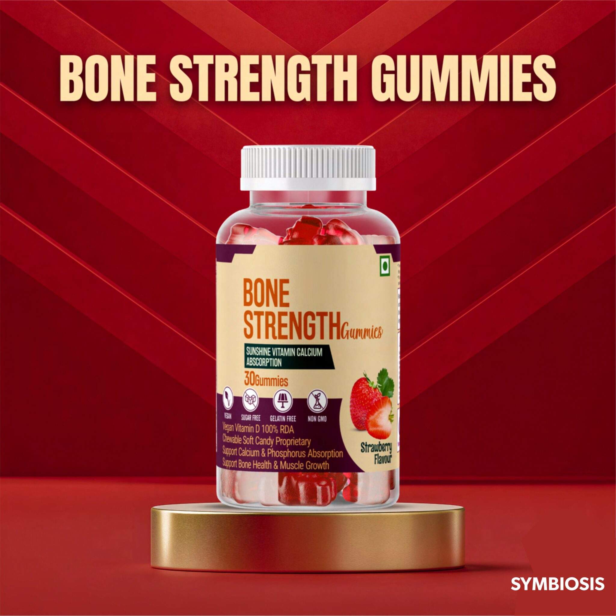 BONE STRENGTH GUMMIES – Symbiosis Bioscience PVT LTD
