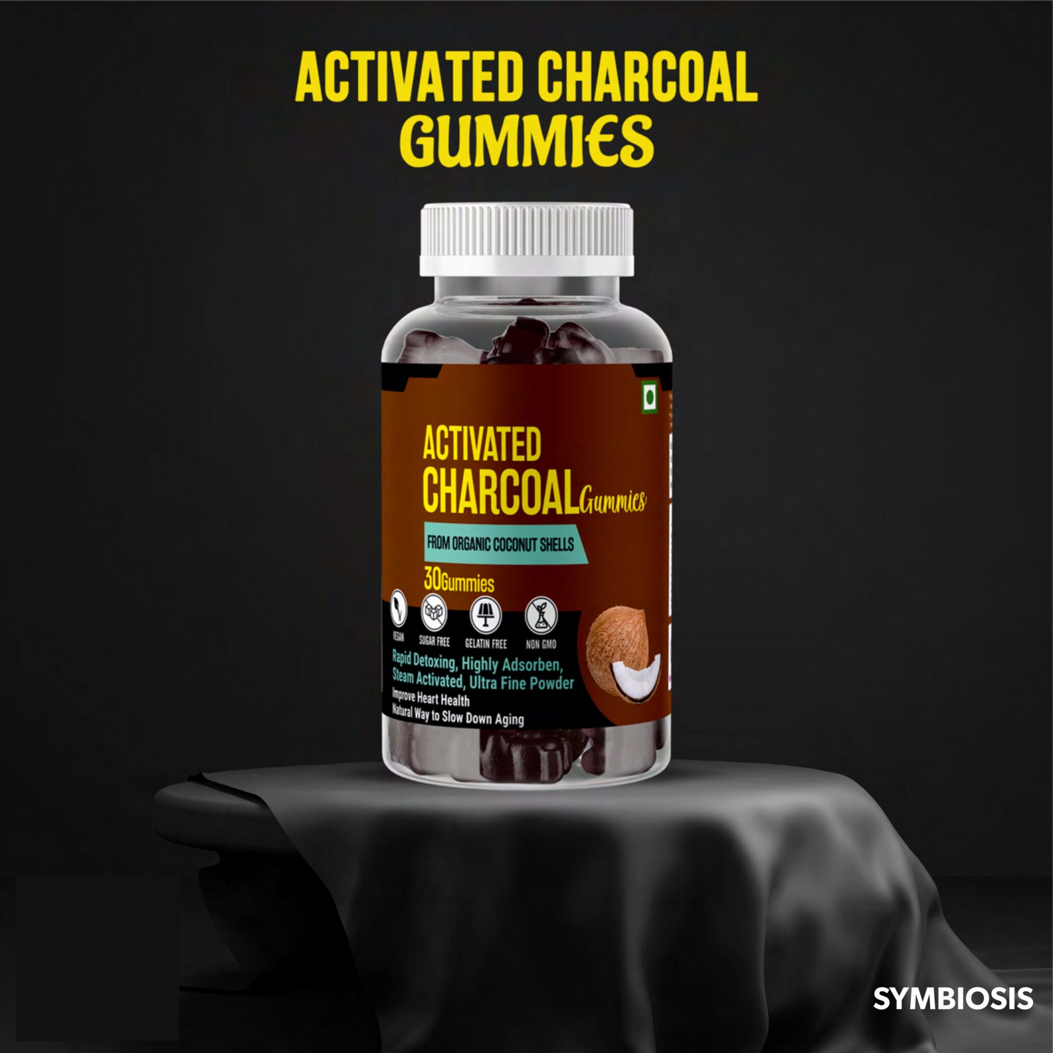 ACTIVATED CHARCOAL GUMMIES – Symbiosis Bioscience PVT LTD