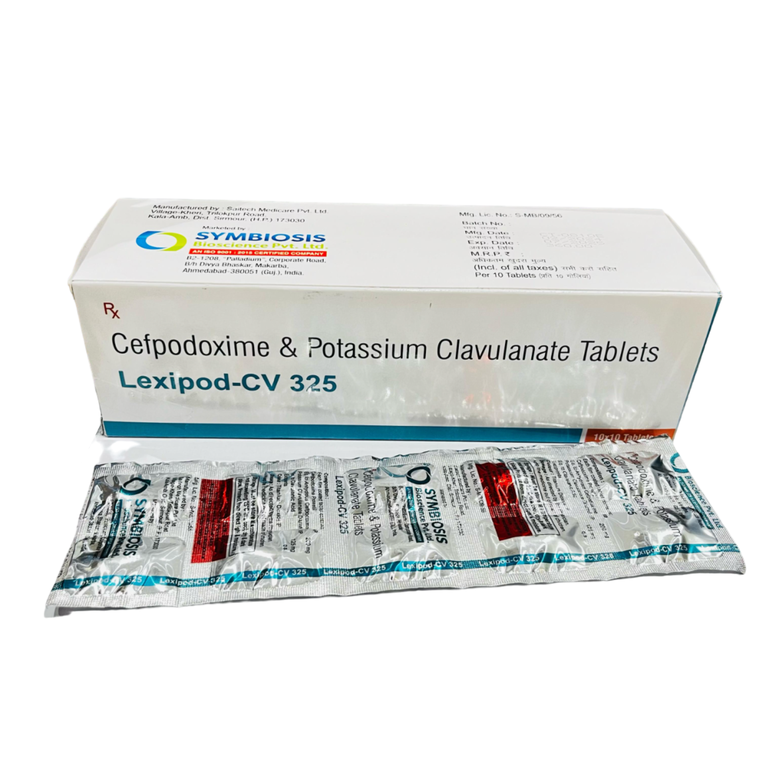 LEXIPOD CV 325 TAB – Symbiosis Bioscience PVT LTD