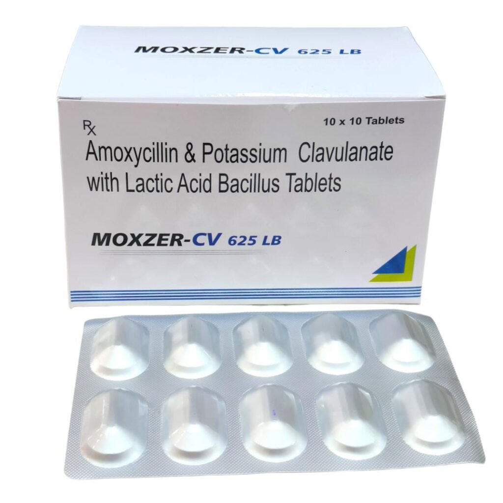 MOXZER CV 625 LB TAB – Symbiosis Bioscience PVT LTD