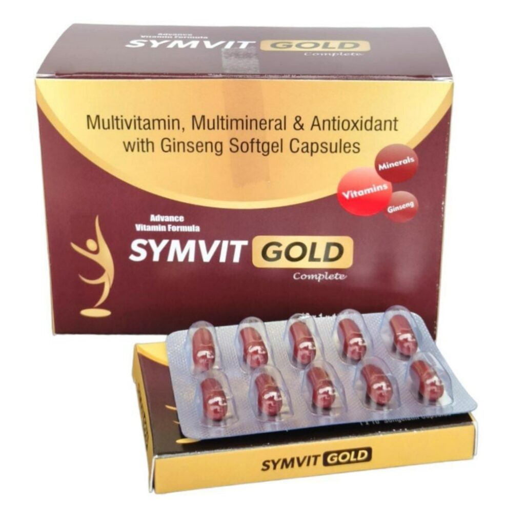 SYMVIT GOLD SG CAP – Symbiosis Bioscience PVT LTD