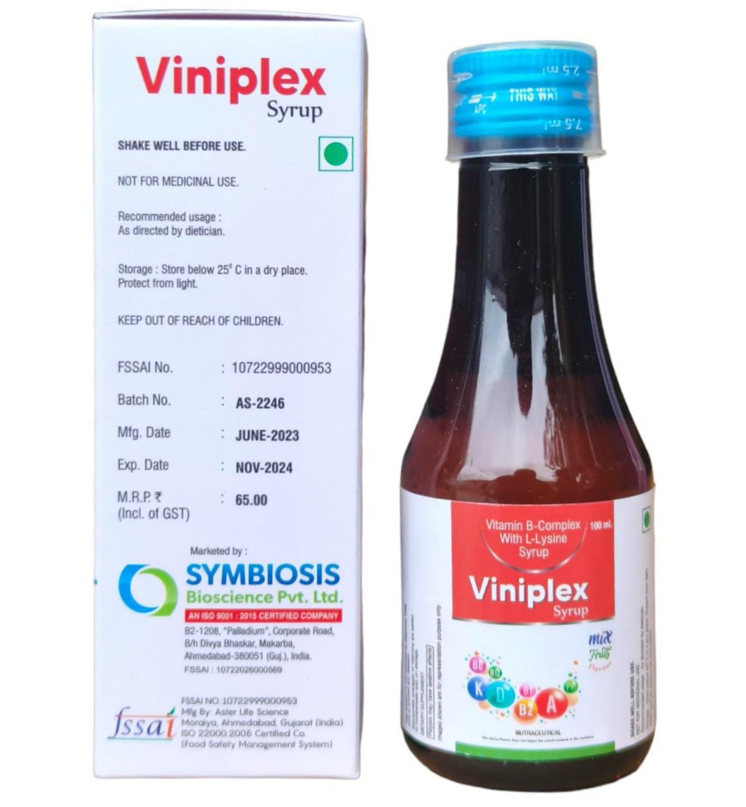 VINIPLEX SYP 100ml – Symbiosis Bioscience PVT LTD